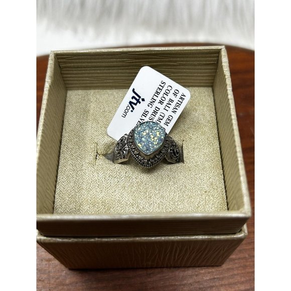 Sarda | Jewelry | Sarda Artisan Collection Of Bali Paraiba Color Drusy ...